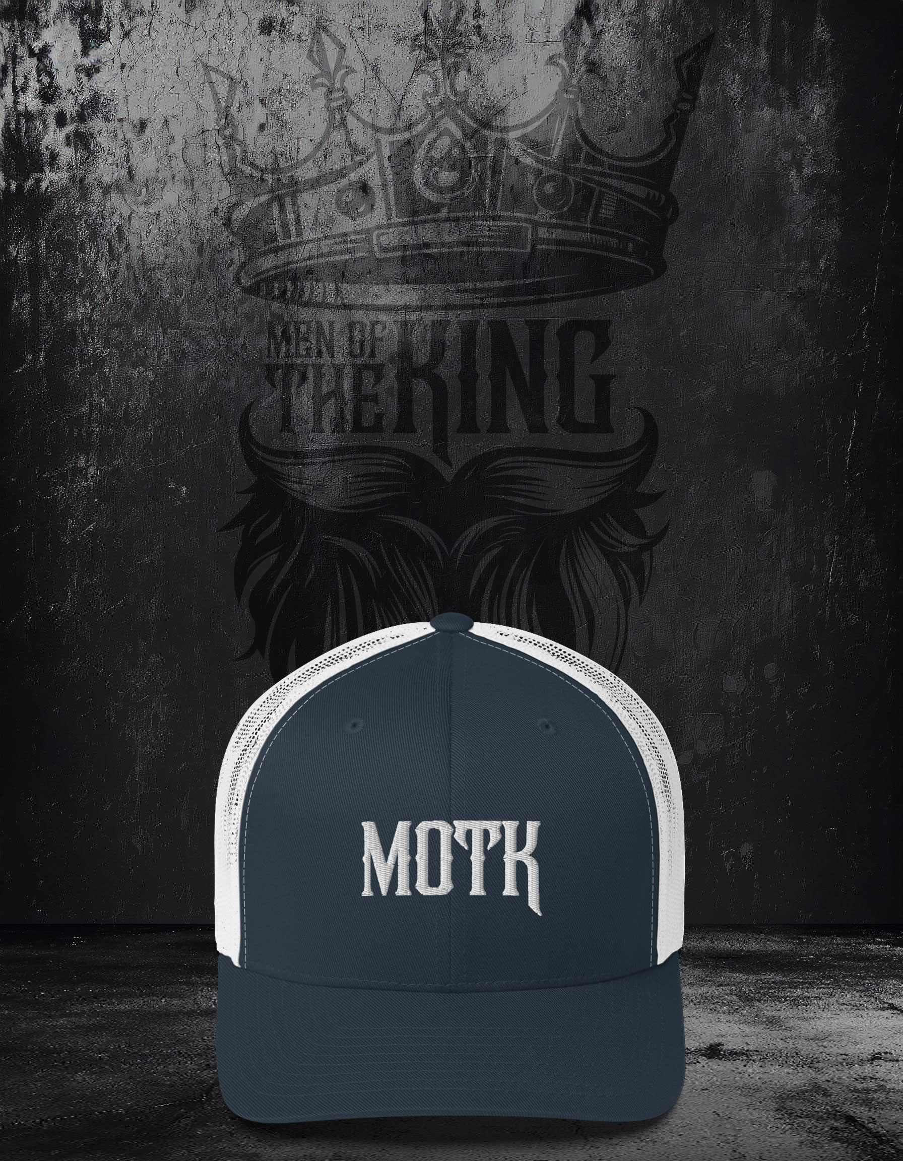 MOTK Logo Trucker Cap – Men of the King